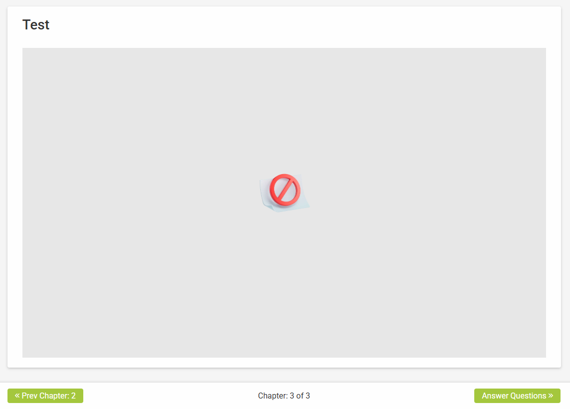 How to resolve "Unable to connect" issue for my Vimeo video in an elearning course?